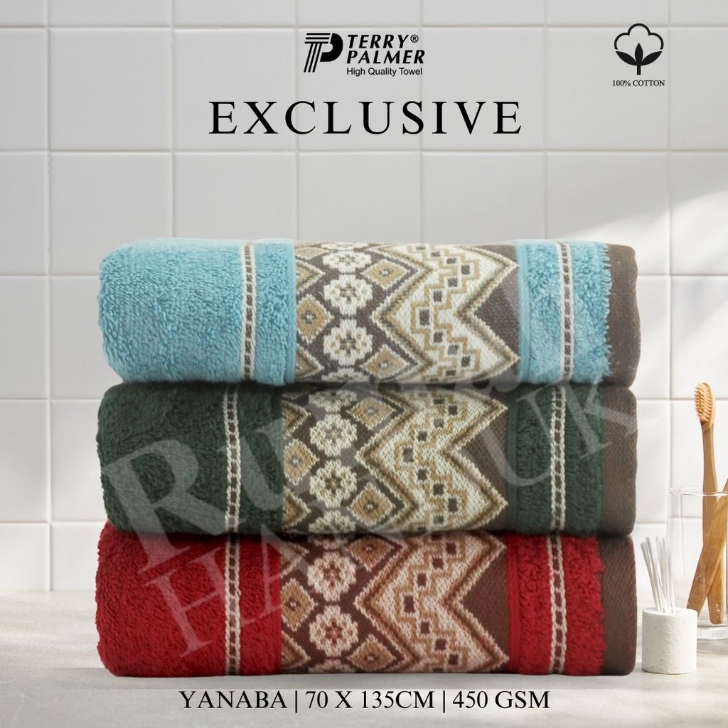 Jual Terry Palmer Handuk Mandi Dewasa Exclusive YANABA Ukuran 70 x 135 ...