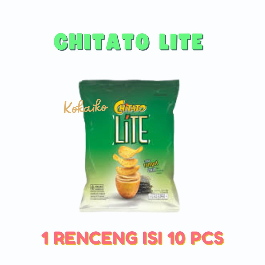 Jual CHITATO LITE 15 GRAM 1 RENCENG ISI 10 PCS | Shopee Indonesia