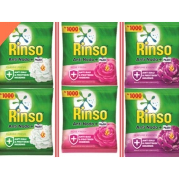 Jual Rinso Bubuk Sachet Kemasan Rp 1000 ( 40 / 38 Gram ) 1 Renteng Isi ...