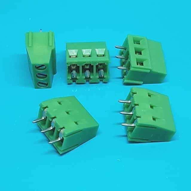 Jual Terminal Block Plastik 3Pin Hijau Skrup Tancap PCB | Shopee Indonesia