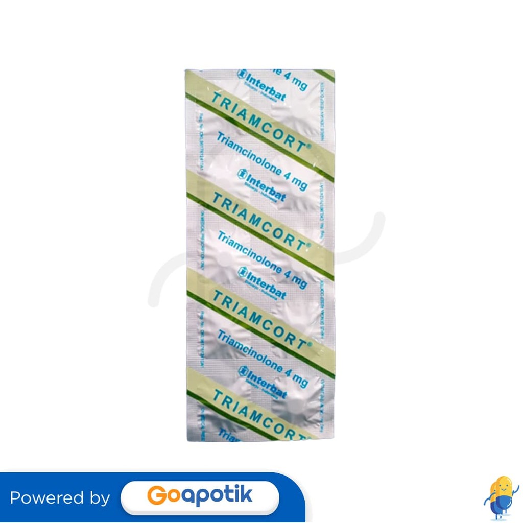 Jual Triamcort 4 Mg Strip 10 Tablet | Shopee Indonesia