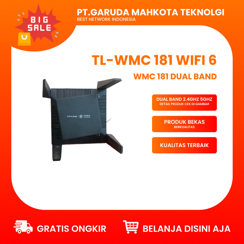 Jual TP-LINK TL-WMC 181 WIFI 6 DUAL BAND 2.4GHZ DAN 5GHZ | Shopee Indonesia