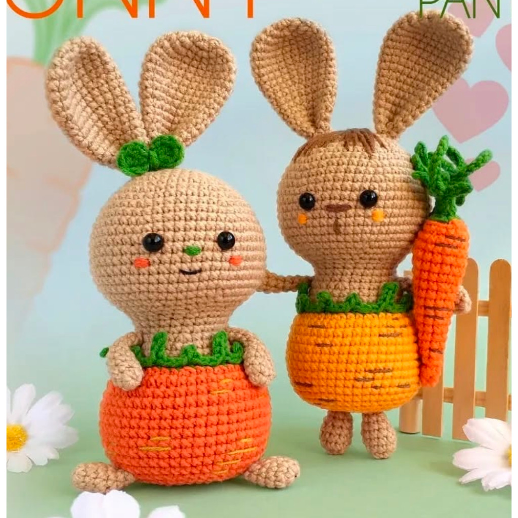 Jual Bunny_in_carrot_pants - PDF Pattern / Pola Rajut Bukan Boneka ...