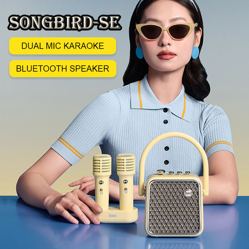 Jual Songbird SE Speaker Mini Karaoke Bluetooth 5.2 Dual Microphone ...