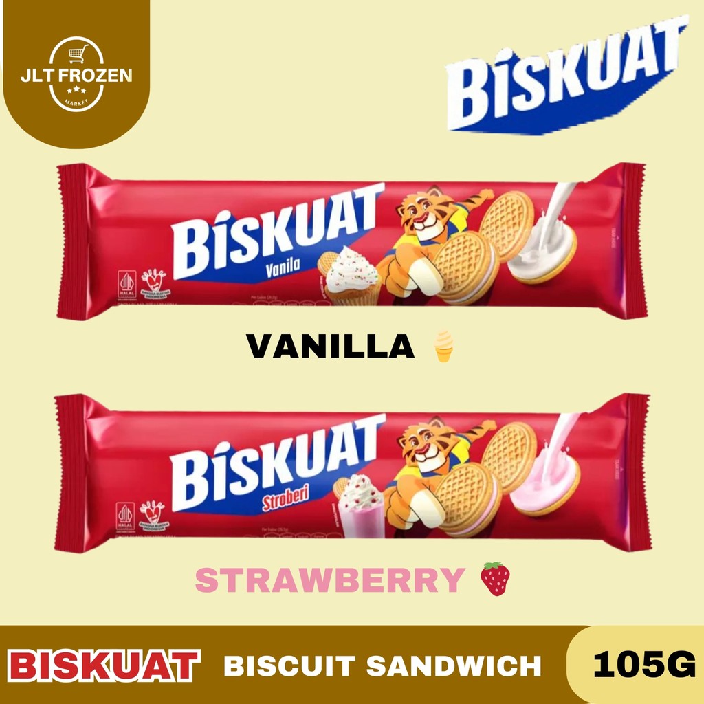 Jual Biskuat Biscuit / Sandwich / Biskuit / Snack / Cemilan / Dengan ...