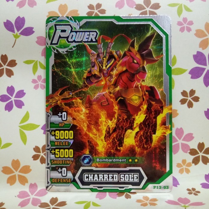Jual hero of robots silver power charred sole ( raging god lubu ) ngv6 ...