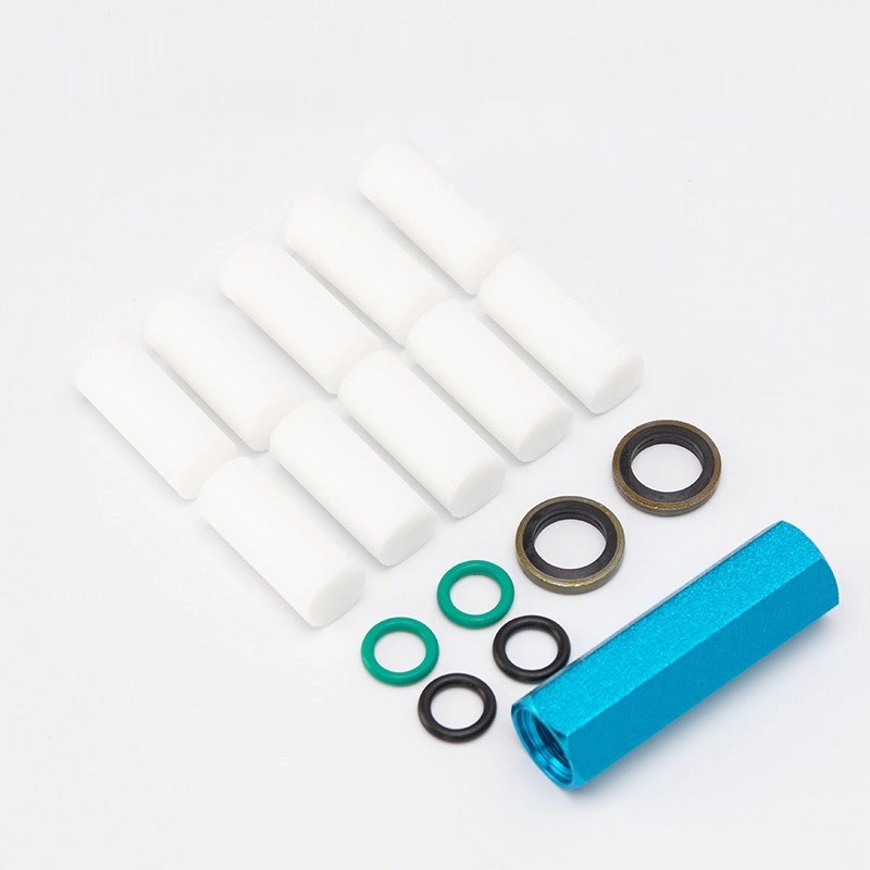 Jual High Pressure Hand Pump Filter Small Red Blue Gold Water-Oil ...