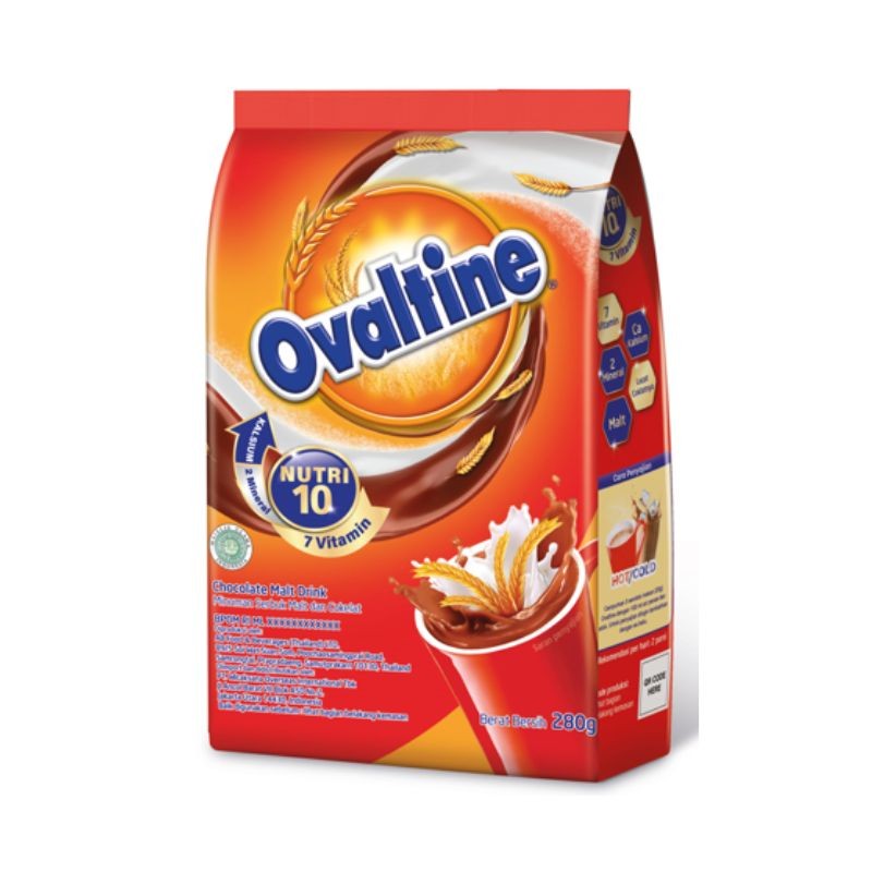 Jual OVALTINE CLASSIC POUCH 280GR | Shopee Indonesia