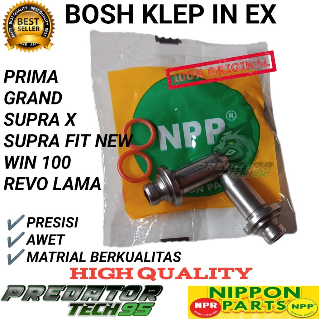 Jual BOSH KLEP BOTOL KLEP VALVE GUIDE GRADE A ORIGINAL NPP HONDA PRIMA ...