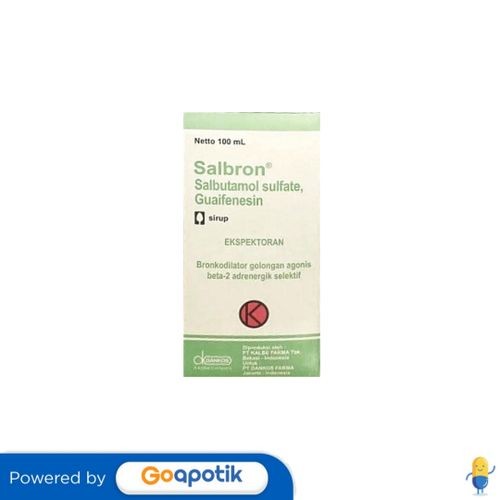 Jual Salbron Exp Syrup Isi 100 Ml Botol | Shopee Indonesia
