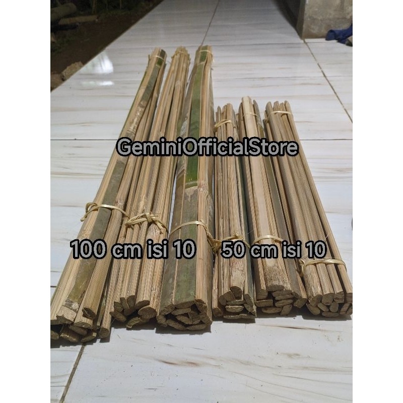 Jual AJIR BILAH BAMBU/BAMBU BILAH/ AJIR TANAMAN / PENYANGGA TANAMAN ...