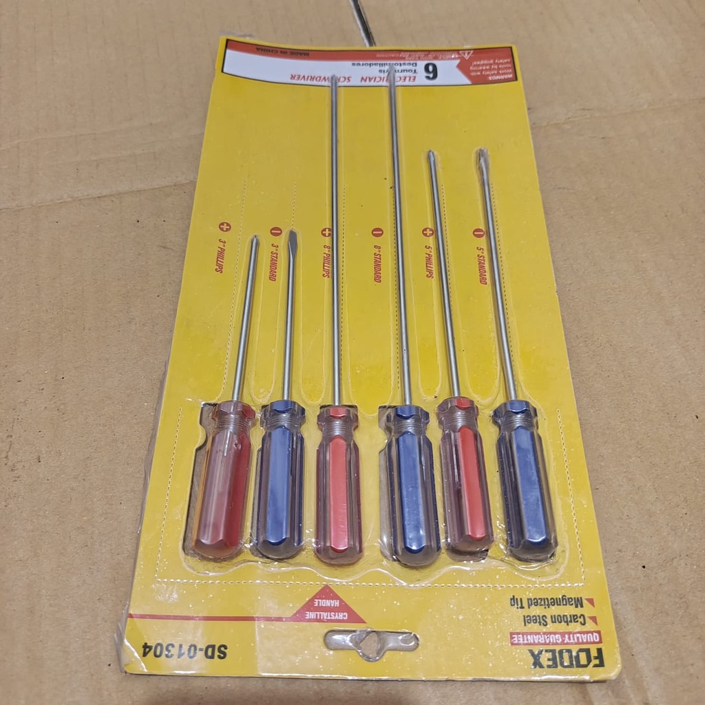 Jual Obeng Set 6pcs Obeng Setting Karburator Obeng Radio / Obeng ...