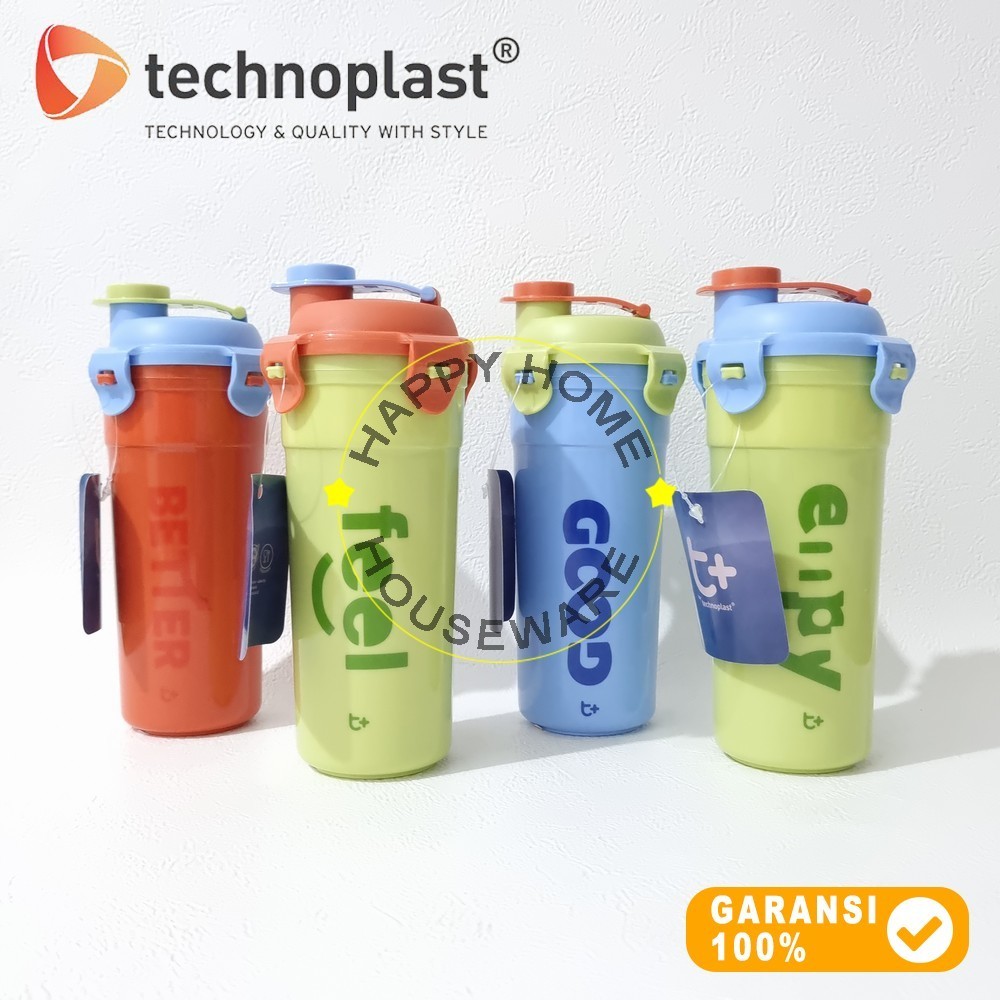 Jual T+ Active Sport Shaker Tumbler 500ml Botol Air Plastik Botol Minum ...