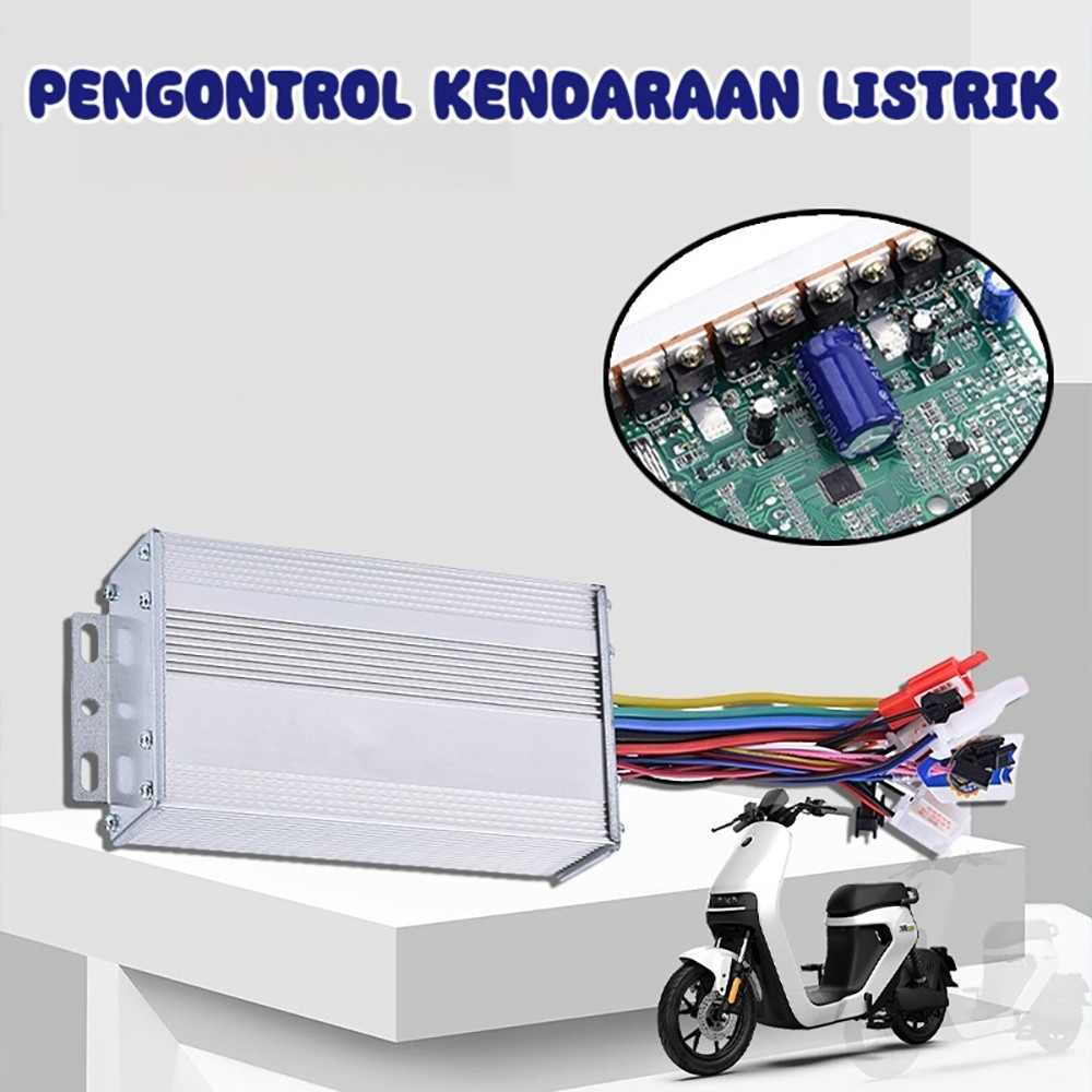 Jual Kontroler Sepeda Listrik Motor Elektrik Kontrol BLDC 36v 48v 350w ...