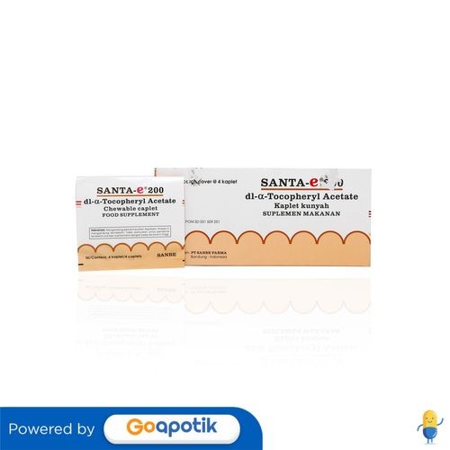 Jual Santa E 200 Iu Box 100 Kaplet | Shopee Indonesia