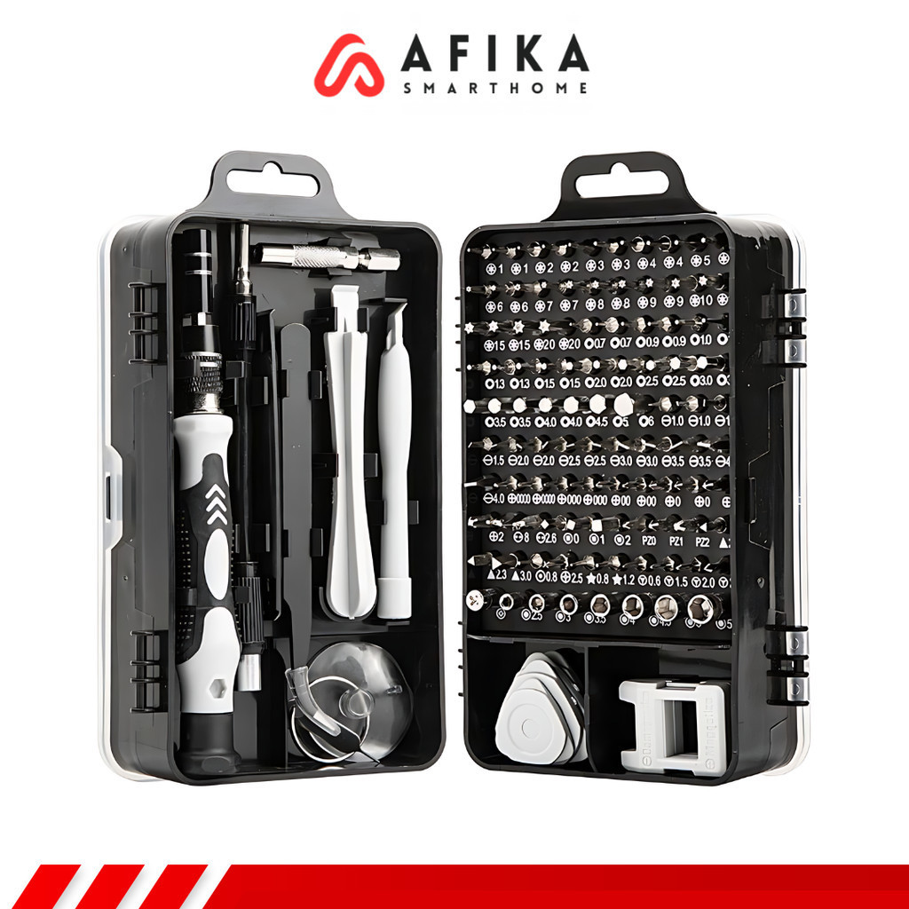 Jual Set Obeng 122 in 1 Magnetic Screw Bits Multifunction Kit Set ...