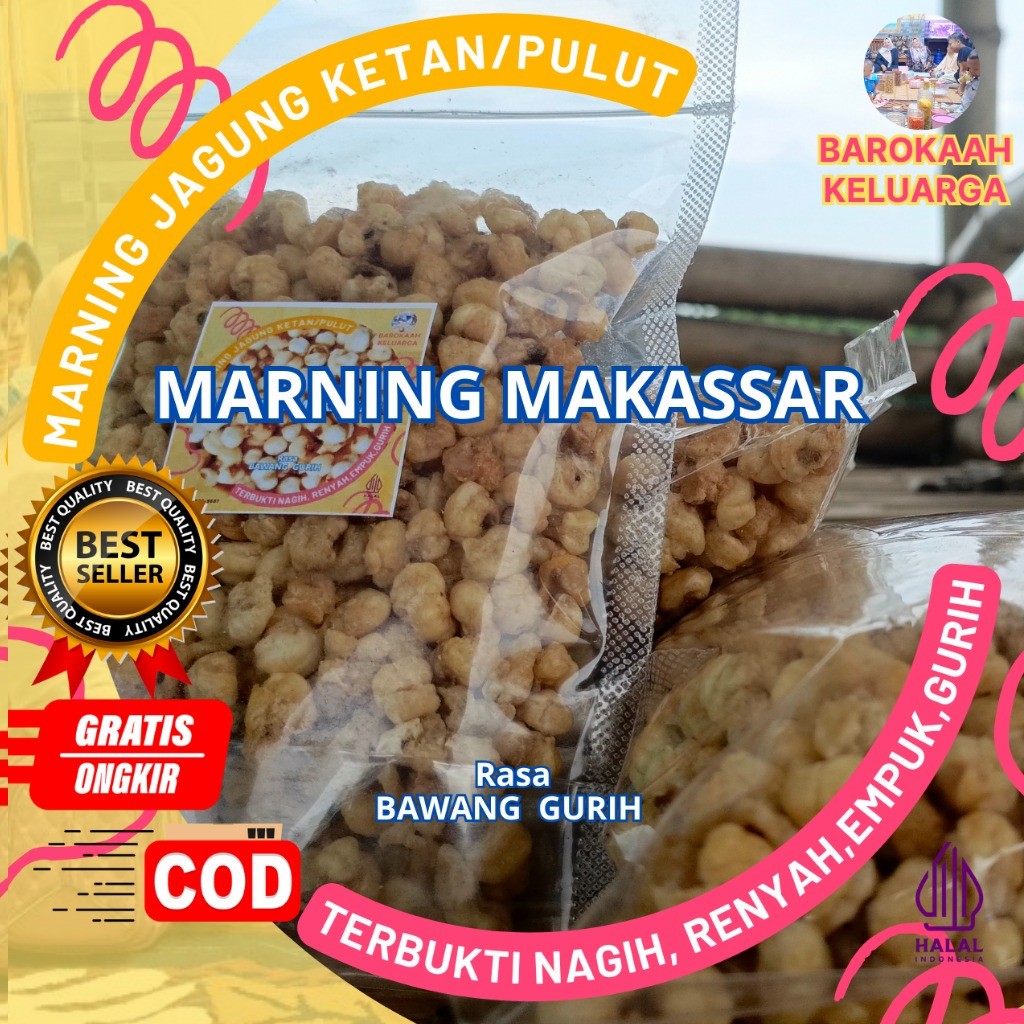Jual Cemilan Snack MARNING Makassar super duper premium cocok untuk ...