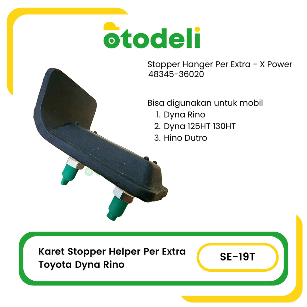 Jual Karet Stopper Helper Per Extra Toyota Dyna Rino | Shopee Indonesia