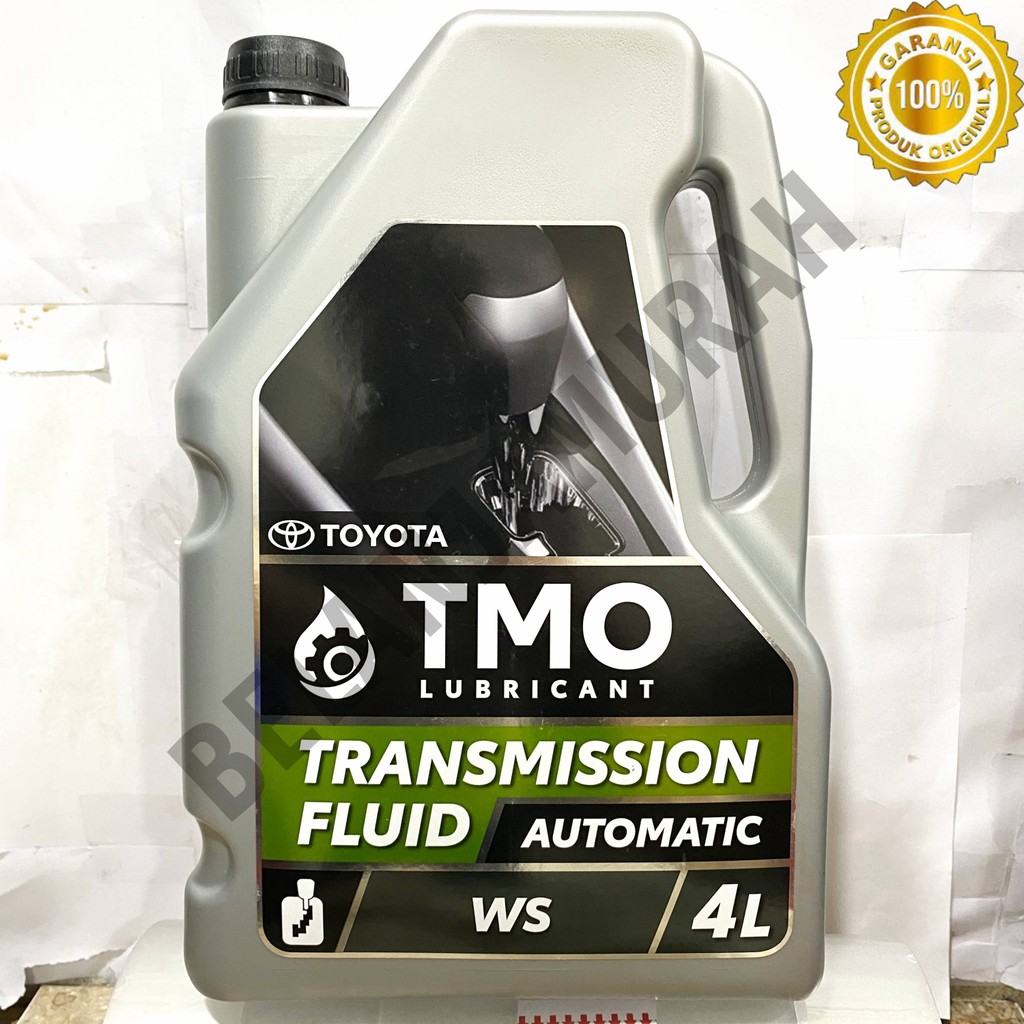 Jual Oli Transmisi Automatic Matic Toyota TMO ATF WS Galon 4 Liter 100% ...