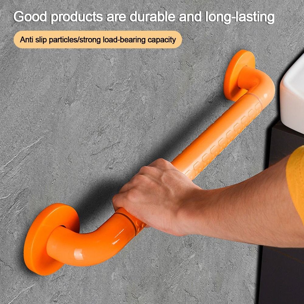 Jual 30/40/50cm Bathroom Grip Shower Tub Grab Bar Toilet Safe Handle ...