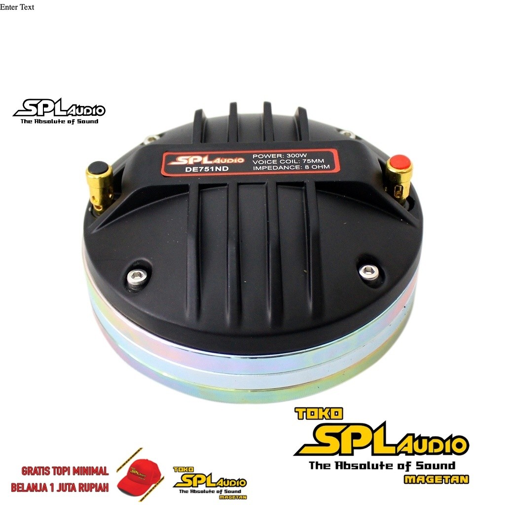 Jual SPL Audio Driver Tweeter Neodymium DE751ND | Shopee Indonesia