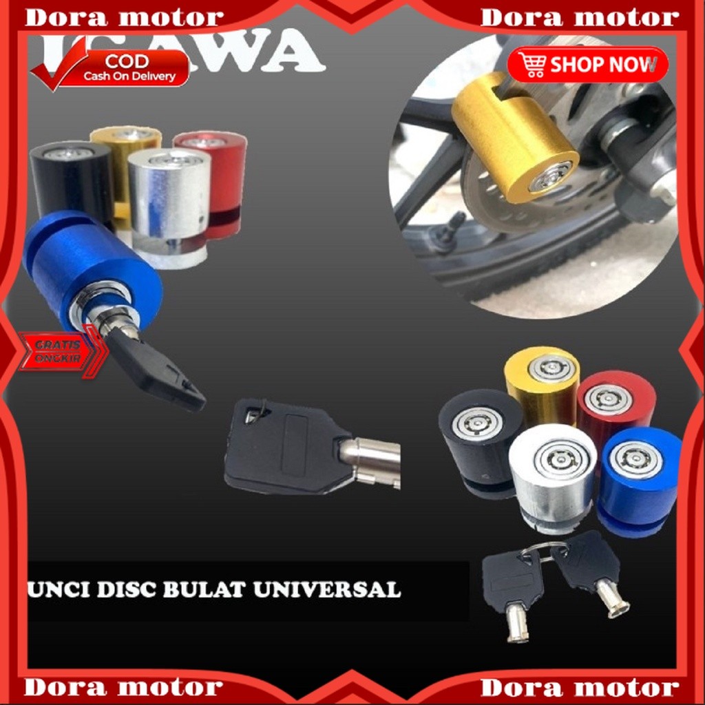 Jual gembok pengaman motor semua jenis motor | Shopee Indonesia
