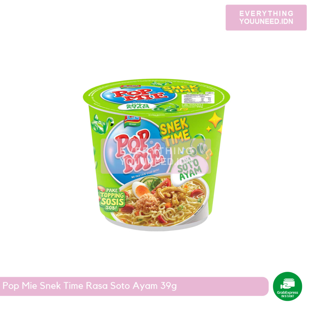 Jual Pop Mie Snek Time Rasa Soto Ayam 39g | Shopee Indonesia