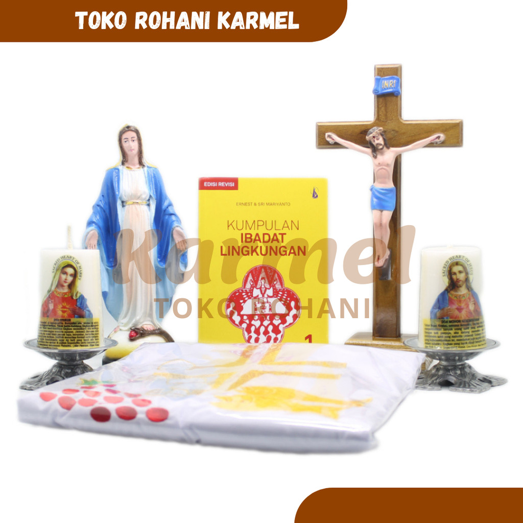 Jual PAKET DOA LINGKUNGAN KATOLIK / SET DOA KATOLIK / / PATUNG BUNDA ...