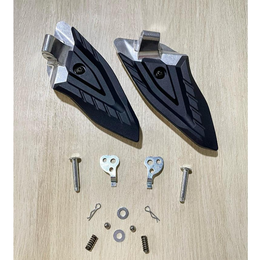Jual FOOT STEP PCX 150 PIJAKAN KAKI BELAKANG PCX 150 1 SET ALUMUNIUM ...