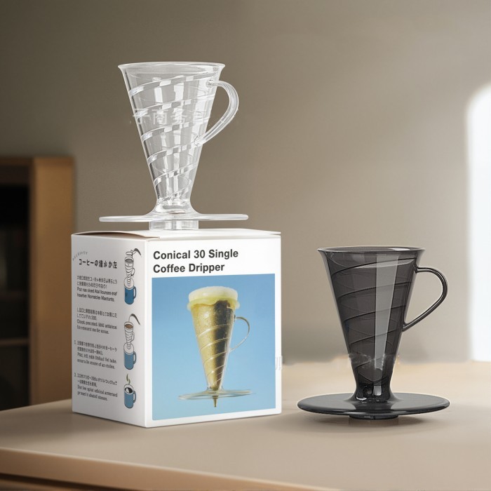 Jual Conical 30 Single Coffee Dripper Resin | Shopee Indonesia