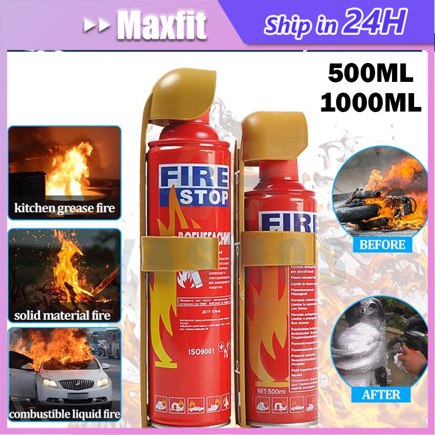 Jual 1000Ml Pemadam Api Mobil Racun Api Fire Stop Firestop Car 500 ...