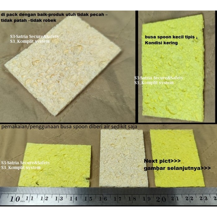 Jual tipis kecil busa solder spoon pembersih Mata solder 25w 30w 40w ...