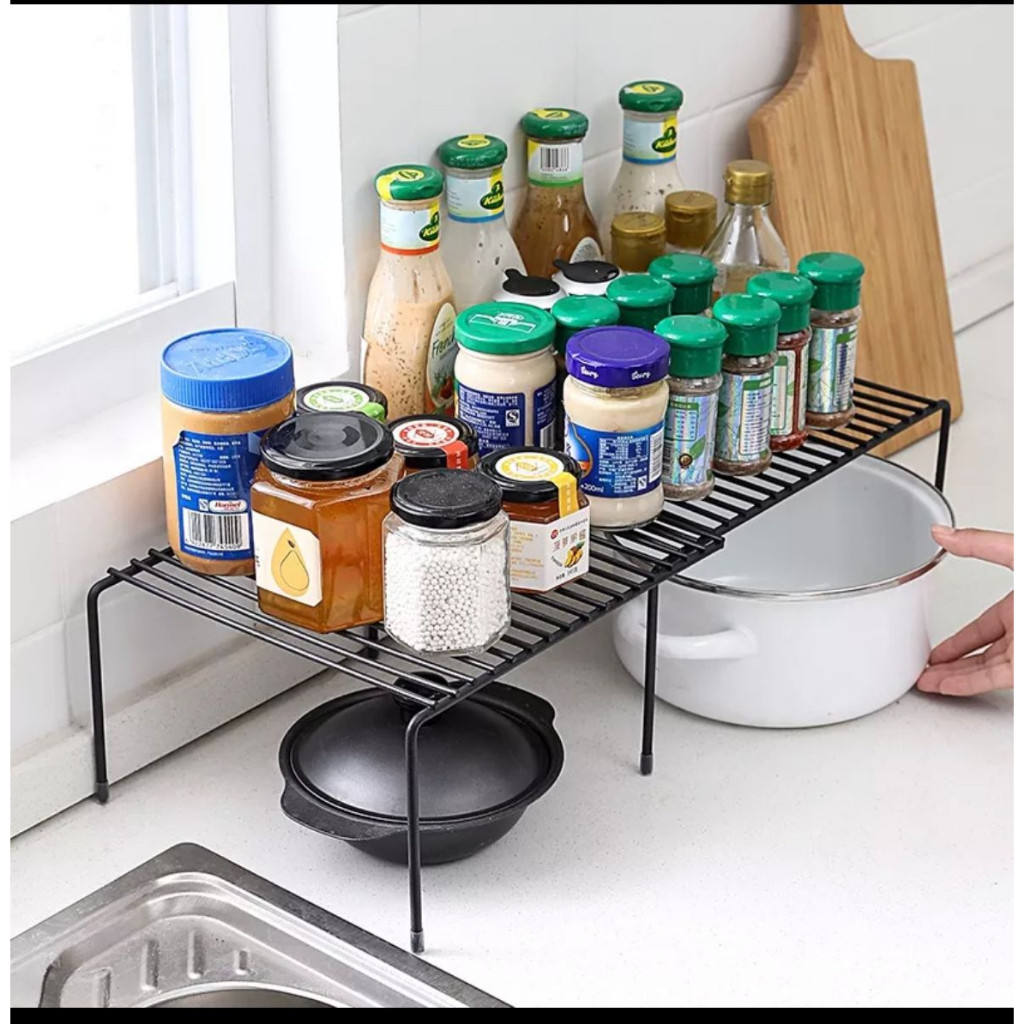 Jual TANJUNGMERUSHOP Rak Susun Dapur Kamar Mandi Rak Besi Tarik ...