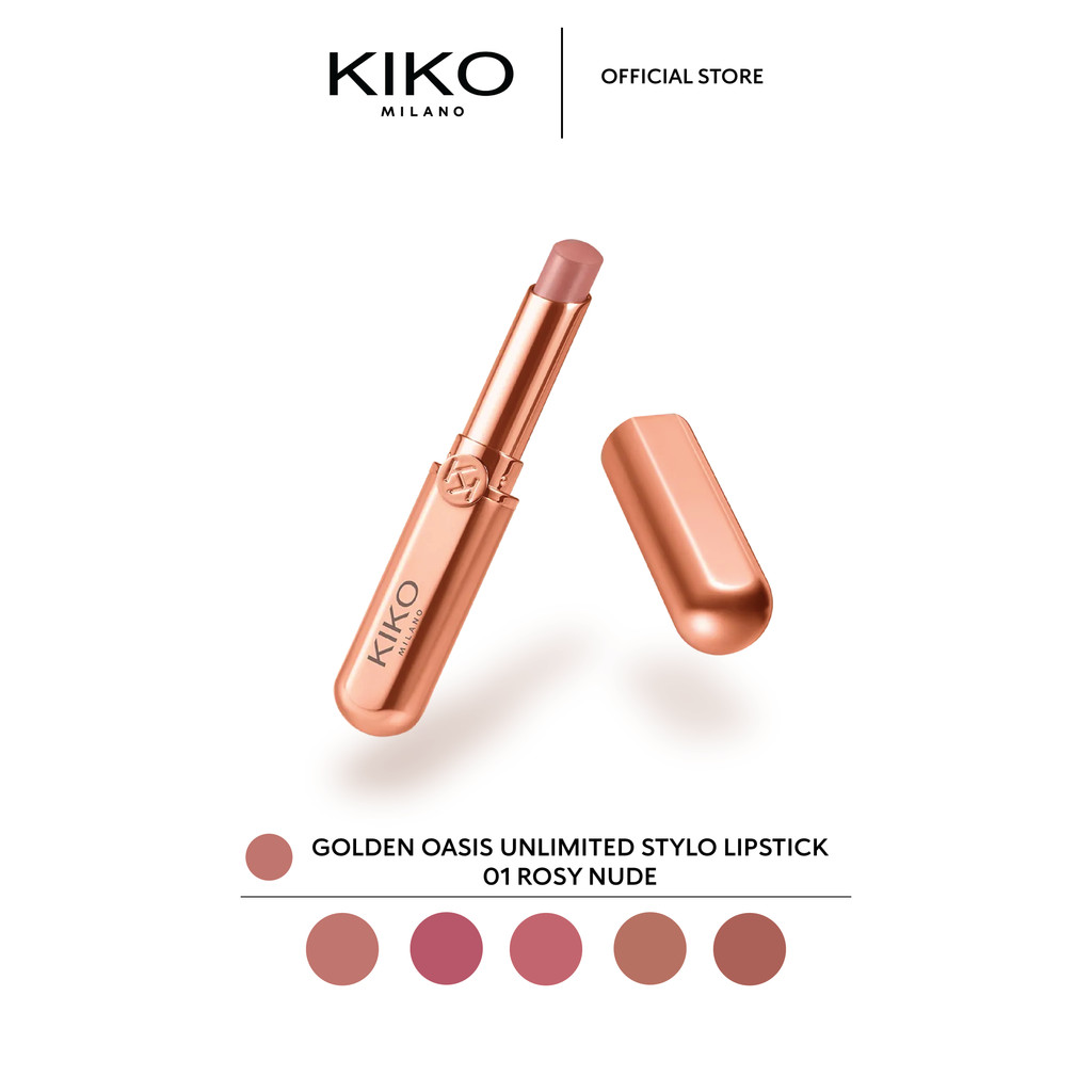 Jual KIKO MILANO Golden Oasis Unlimited Stylo Lipstick | Shopee Indonesia