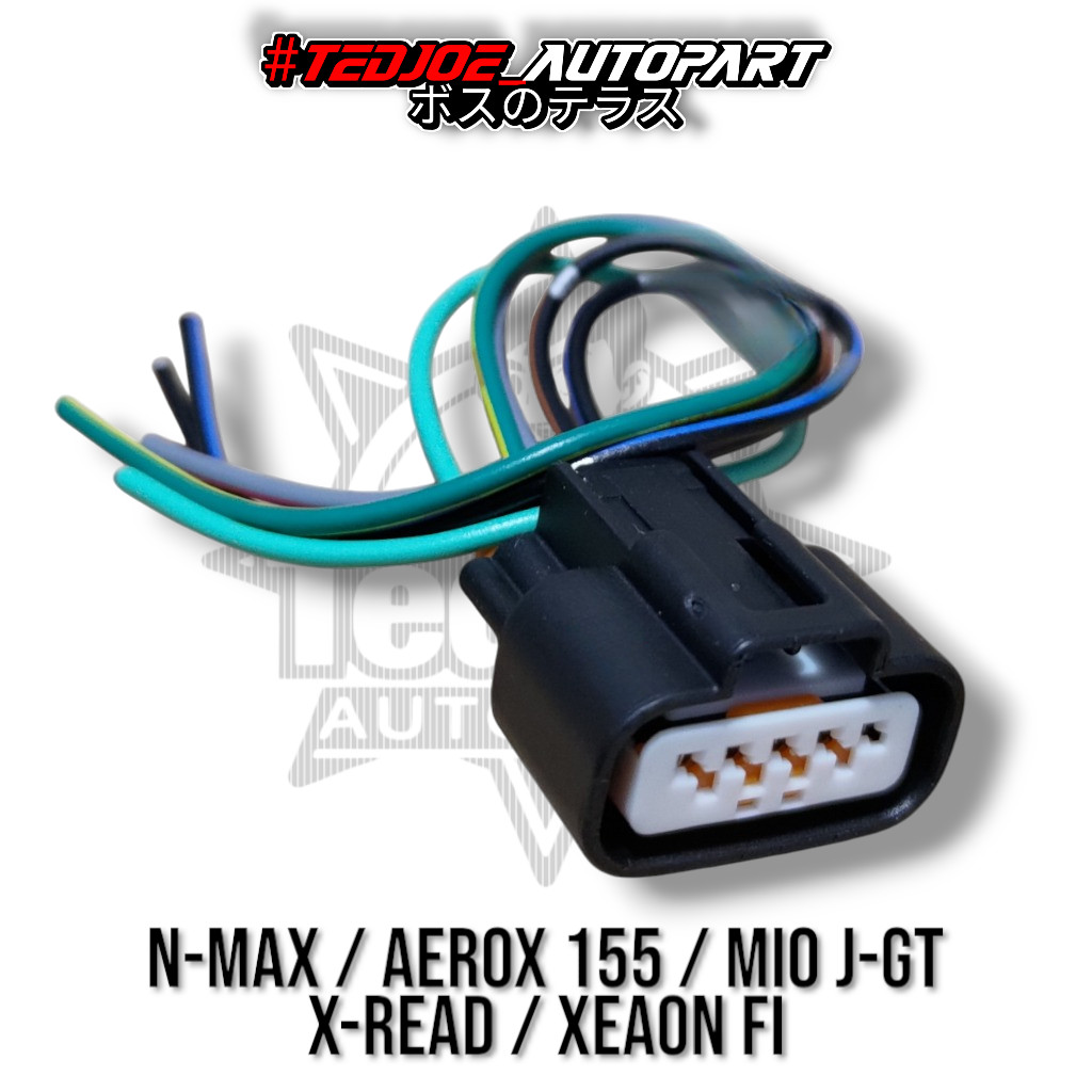 Jual Soket Sensor TPS MAQS 5 Pin Mio J GT Xeon Nmax Aerox Vixion Old ...