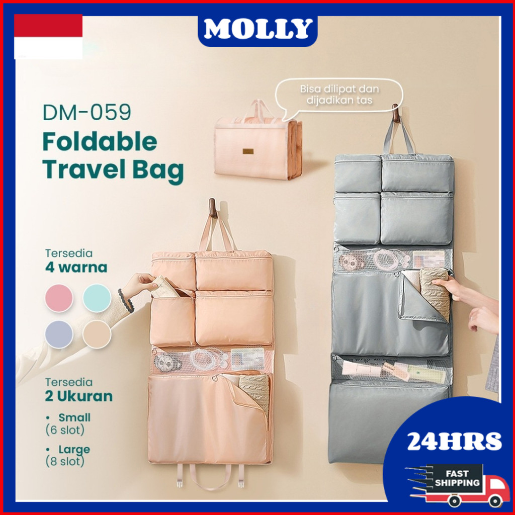 Jual DOMU Foldable Travel Bag - Tahan Air Lipat / Tote Tas Travel ...