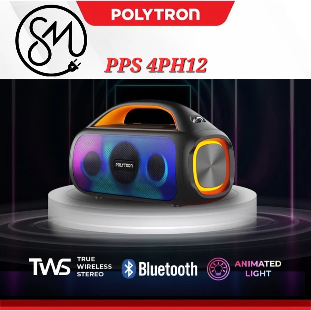 Jual Speaker Polytron Partymax PPS 4PH12 Portable Bluetooth PPS4PH12 ...