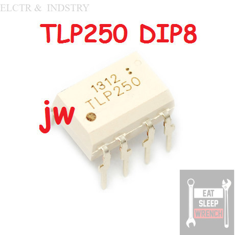 Jual TLP250 TLP 250 Optoisolator Power MOSFET IGBT Gate Driver Level DIP8 aneka IC transistor ...