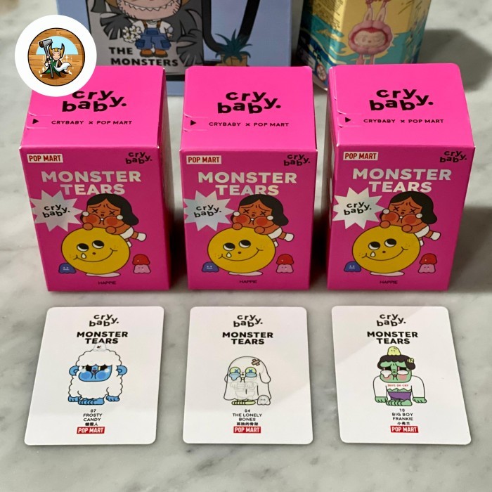 Jual CRYBABY Monster Tears Series(Selected) Pop Mart | Shopee Indonesia