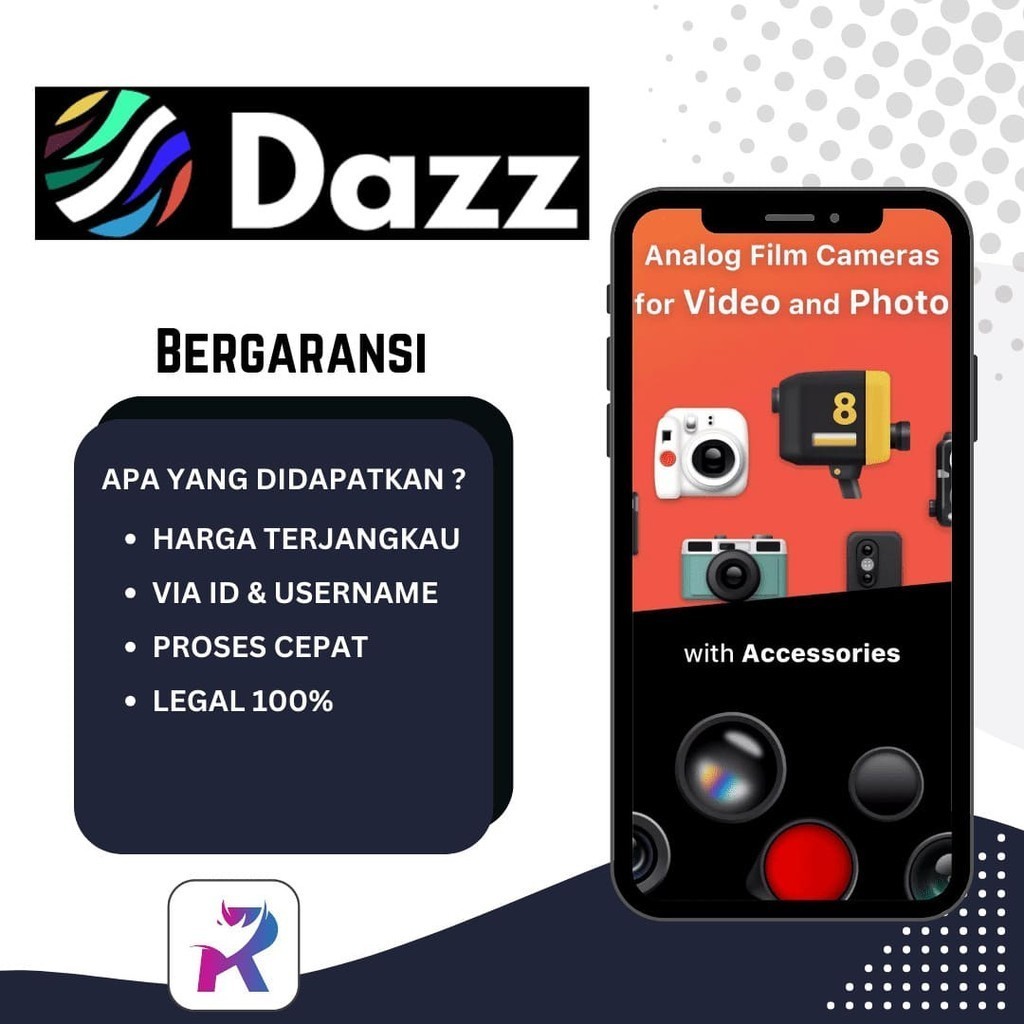 Jual Akun Dazz Cam Pro 1 Tahun Unlock Semua Fitur - Vintage Camera | Shopee Indonesia