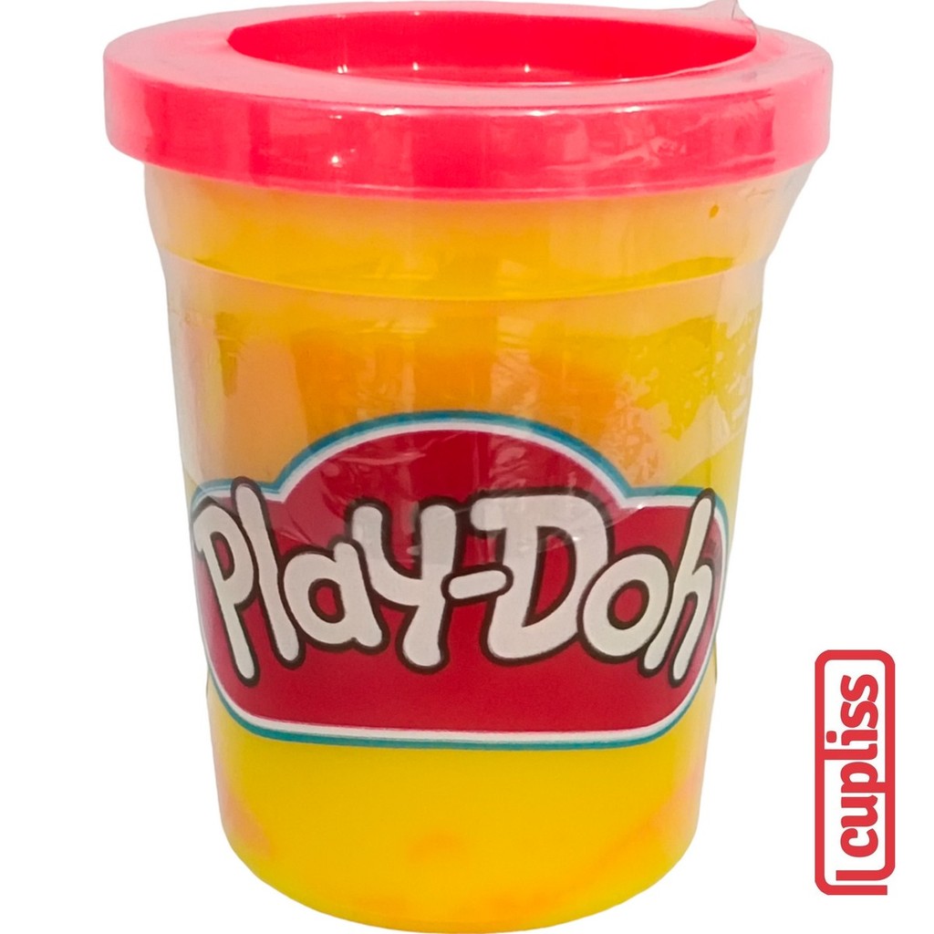 Jual Play Doh Dough Can 4 OZ Light Red 112 Gr PlayDoh Single Tub Lilin ...