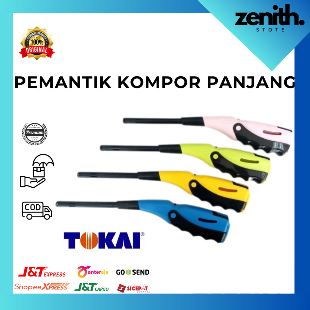 Jual Zenith - TOKAI Alat Pemantik Korek Api Gas Panjang / Pemantik ...