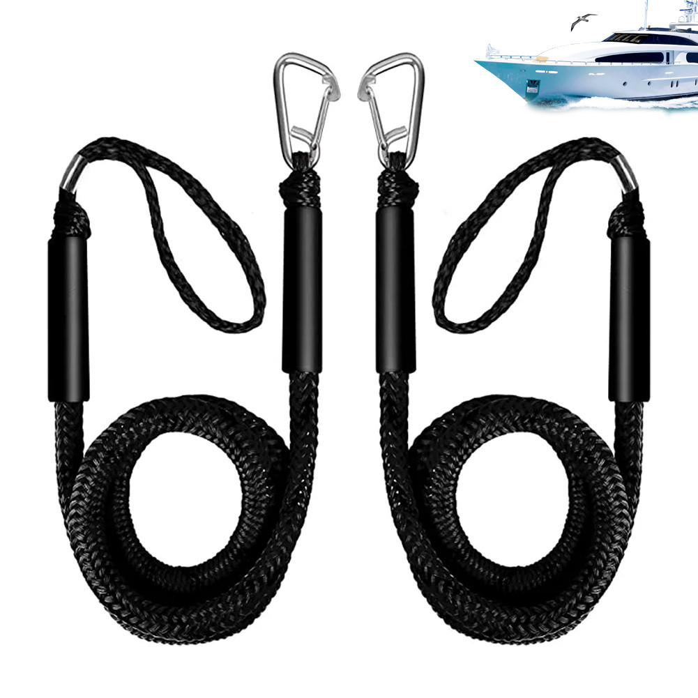 Jual Boat Bungee Dock Lines Cords Docking Rope for Kayak Watercraft ...