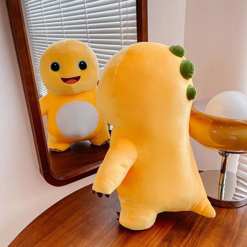 Jual MAINAN ANAK BONEKA NAILONG SUPER GIANT BONEKA DRAGON YELLOW PLUSH ...