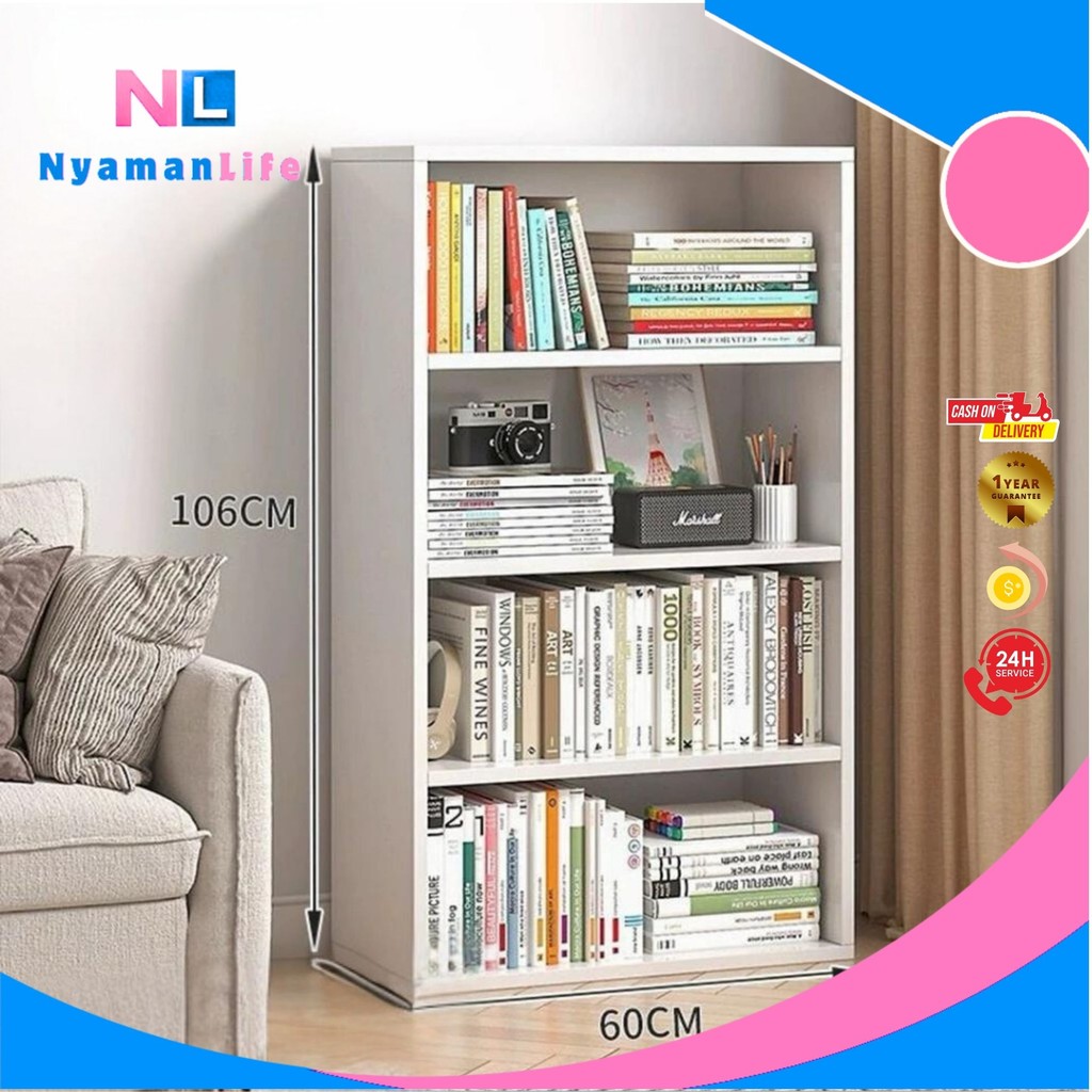 Jual NyamanLife - Lemari Rak Persegi Panjang Multi-sekat Serbaguna ...