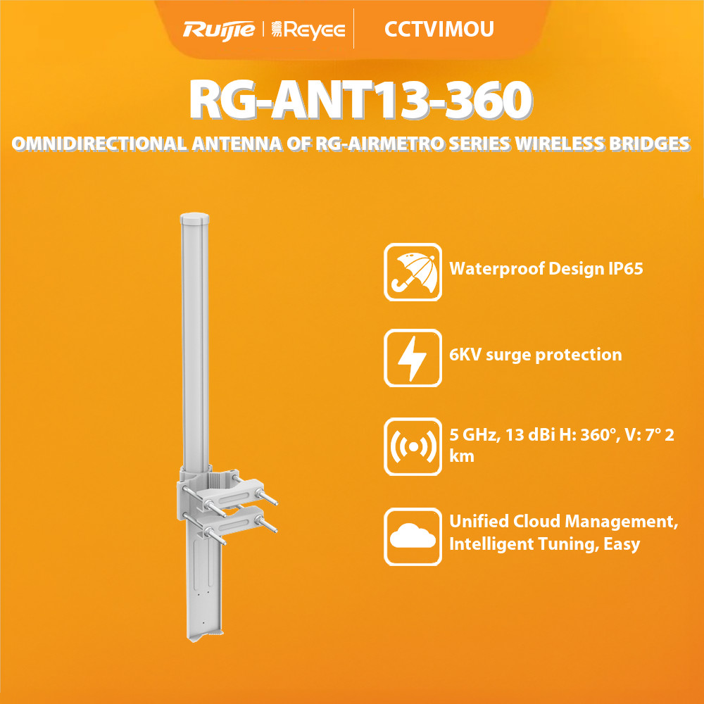 Jual RUIJIE REYEE RG-ANT13-360 OMNIDIRECTIONAL ANTENNA OF RG-AIRMETRO ...