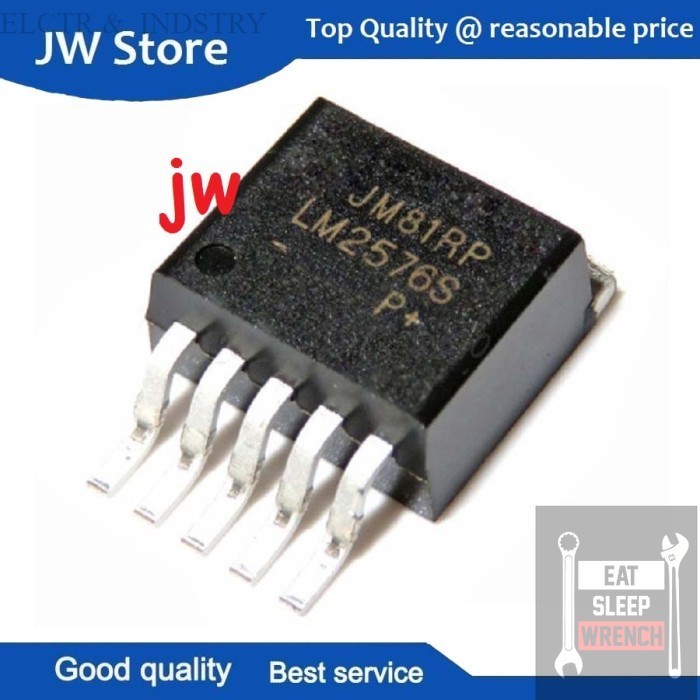 Jual LM2576S-ADJ LM2576S LM2576 TO263 SMD Step Down Voltage IC transistor dan Sparepart ...