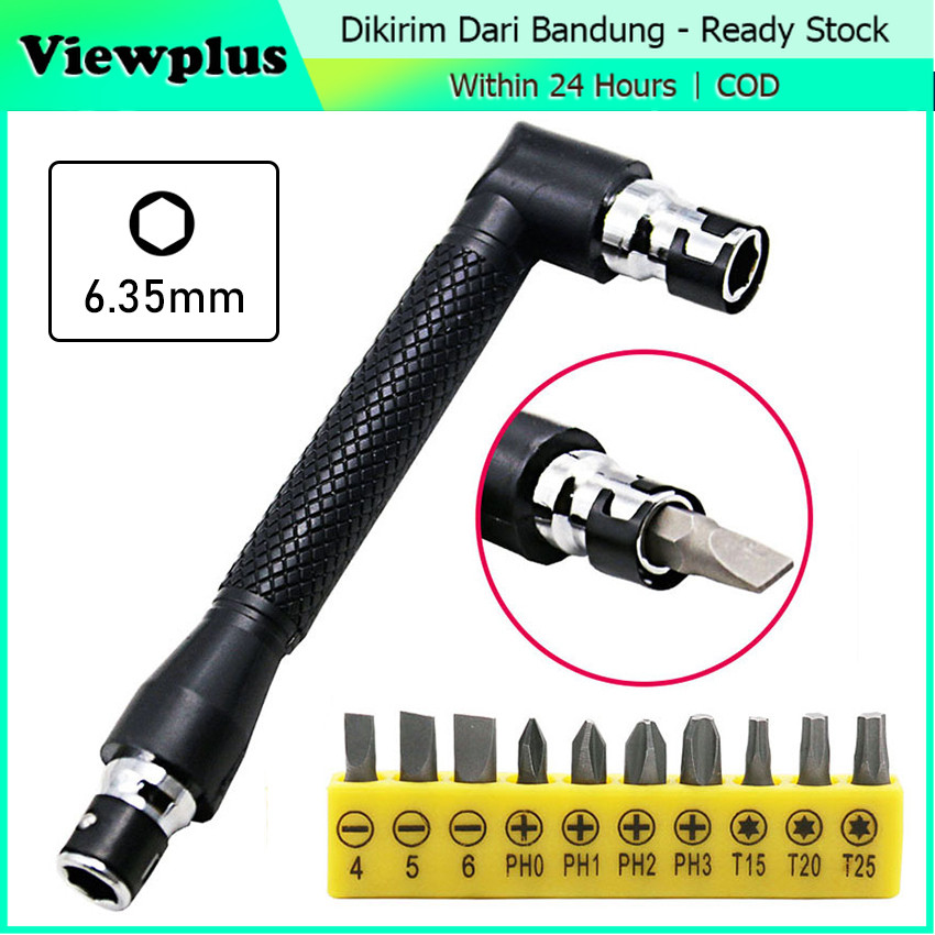 Jual 11in1 Obeng L Siku Konverter Hex Kepala Obeng L Shape Screwdriver ...