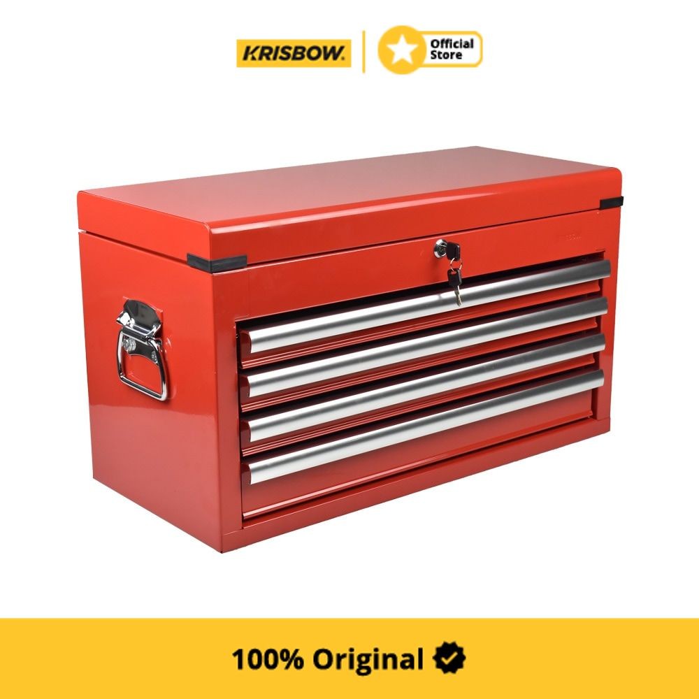 Jual Krisbow Tool Drawer Kotak Perkakas 4 Tray 66x30x38 cm | Shopee ...