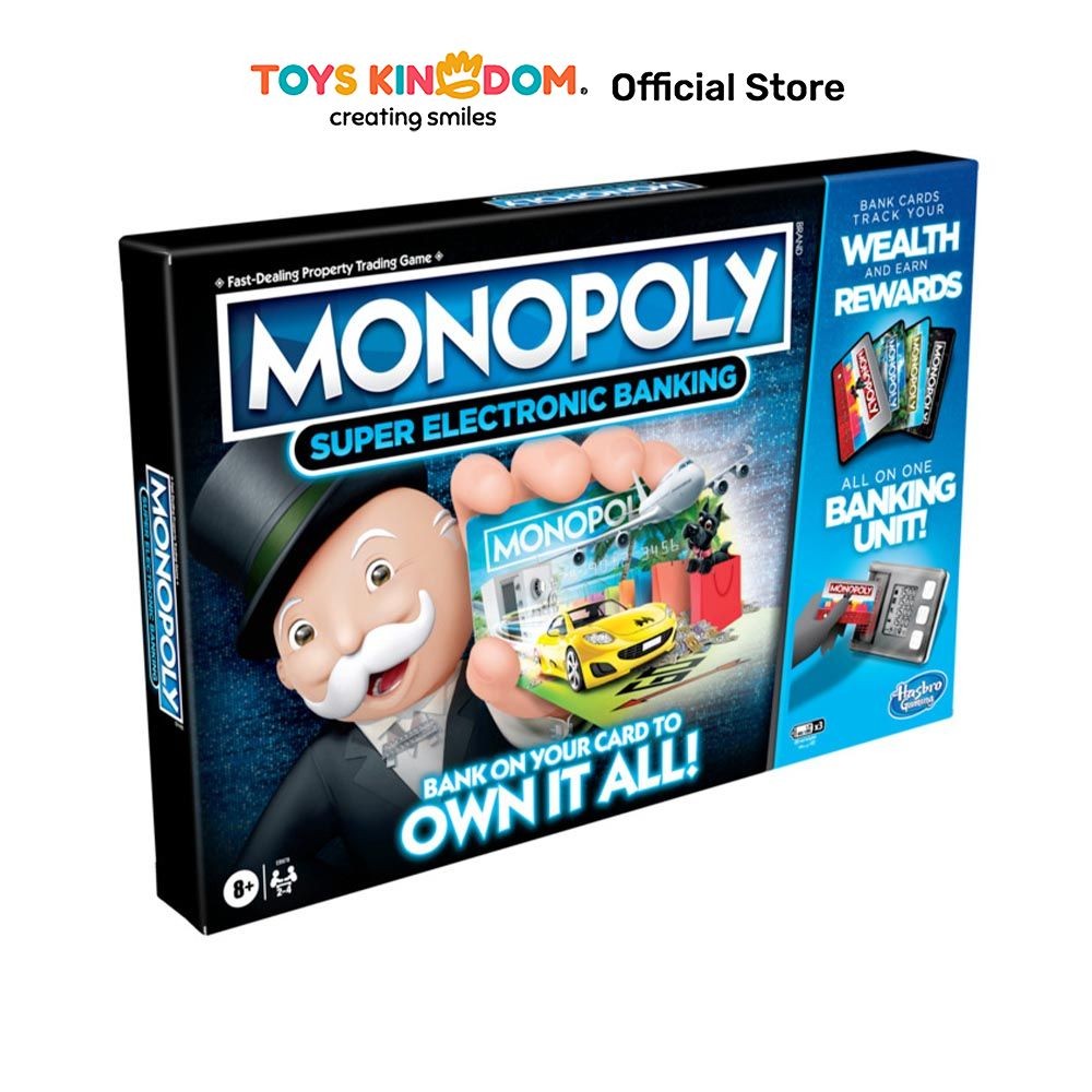 Jual Toys Kingdom Monopoly Super Electronic Banking Toys Kids Toy ...